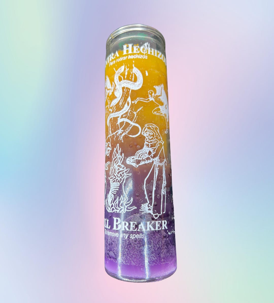 Spell Breaker 7 Day Novena Candle/ Fixed Candle/ - Etsy
