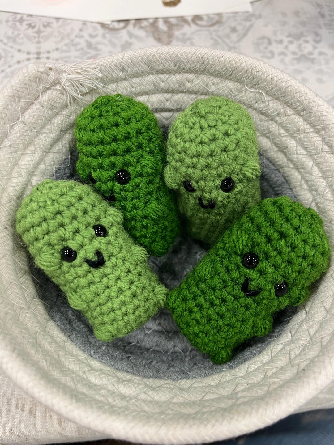 Pocket Pickle and Christmas Crocheted Pickles - Etsy