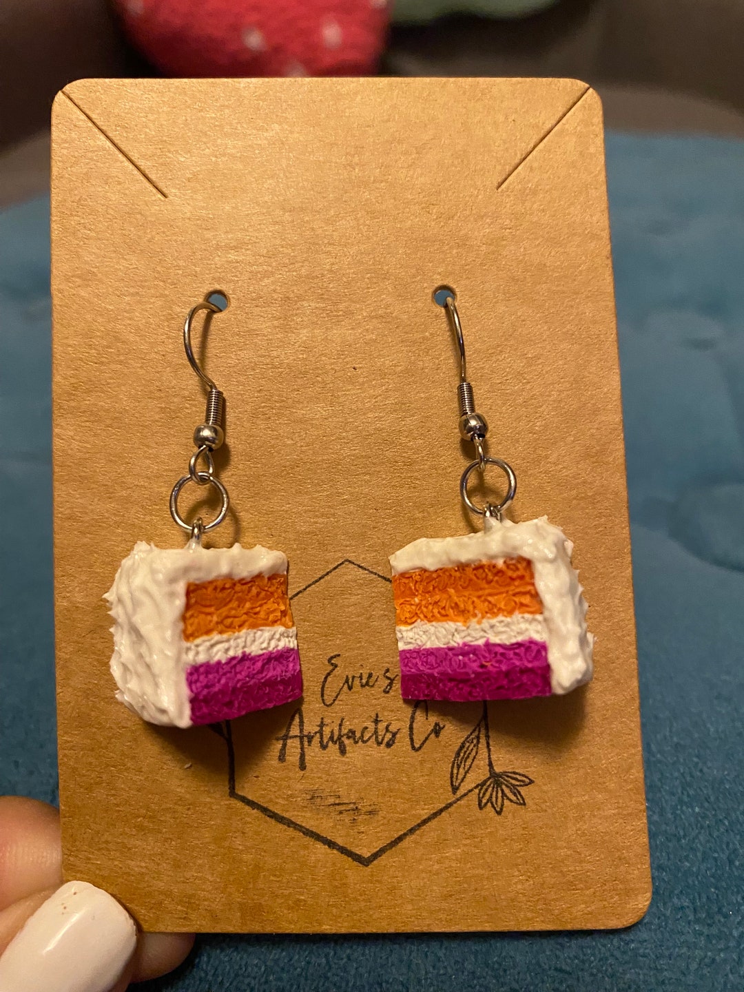 Lesbian Flag Cake - Etsy