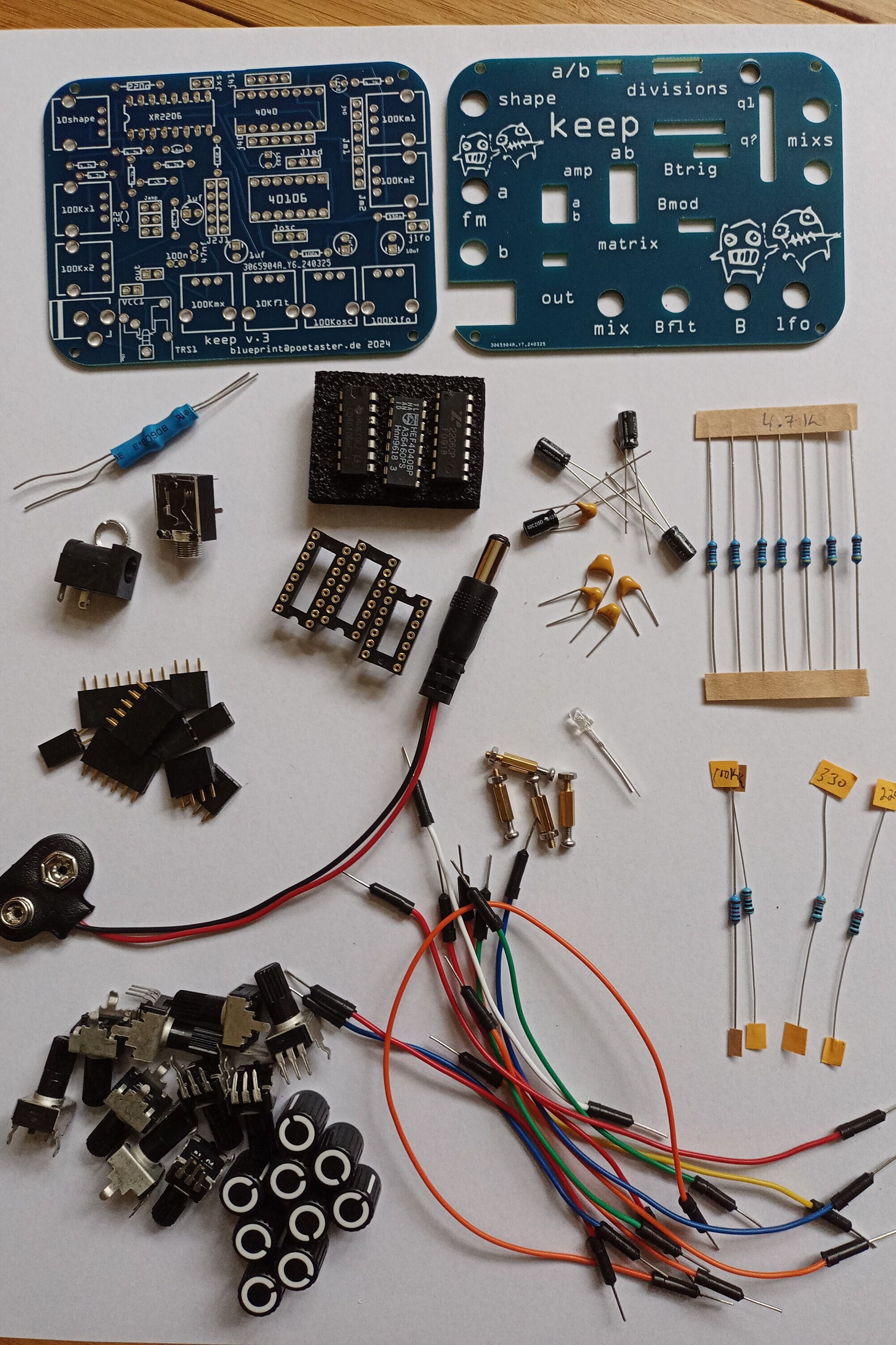 Keep - DIY Kit - Mini Modular Self-sequencing Analog Synth - Etsy