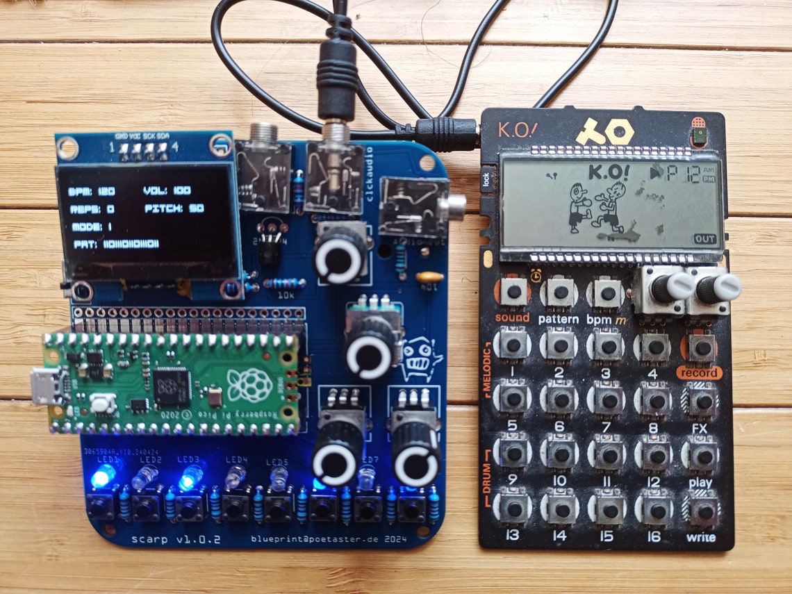 Scarp a Raspberry Pi Pico Beatbox Built - Etsy