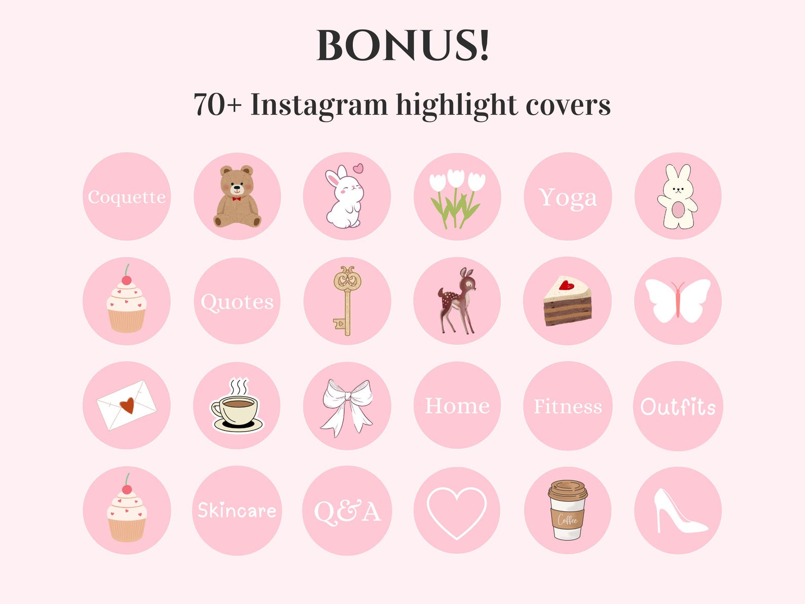 Pink Instagram Post Templates Canva, Pink Social Media Templates ...