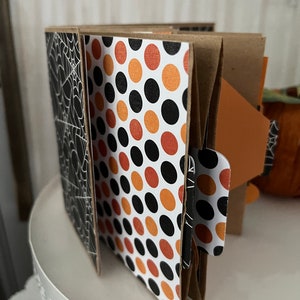 Halloween Bag Mini Album 5.5 X5 Inches , Ready to Fill, Halloween Mini ...