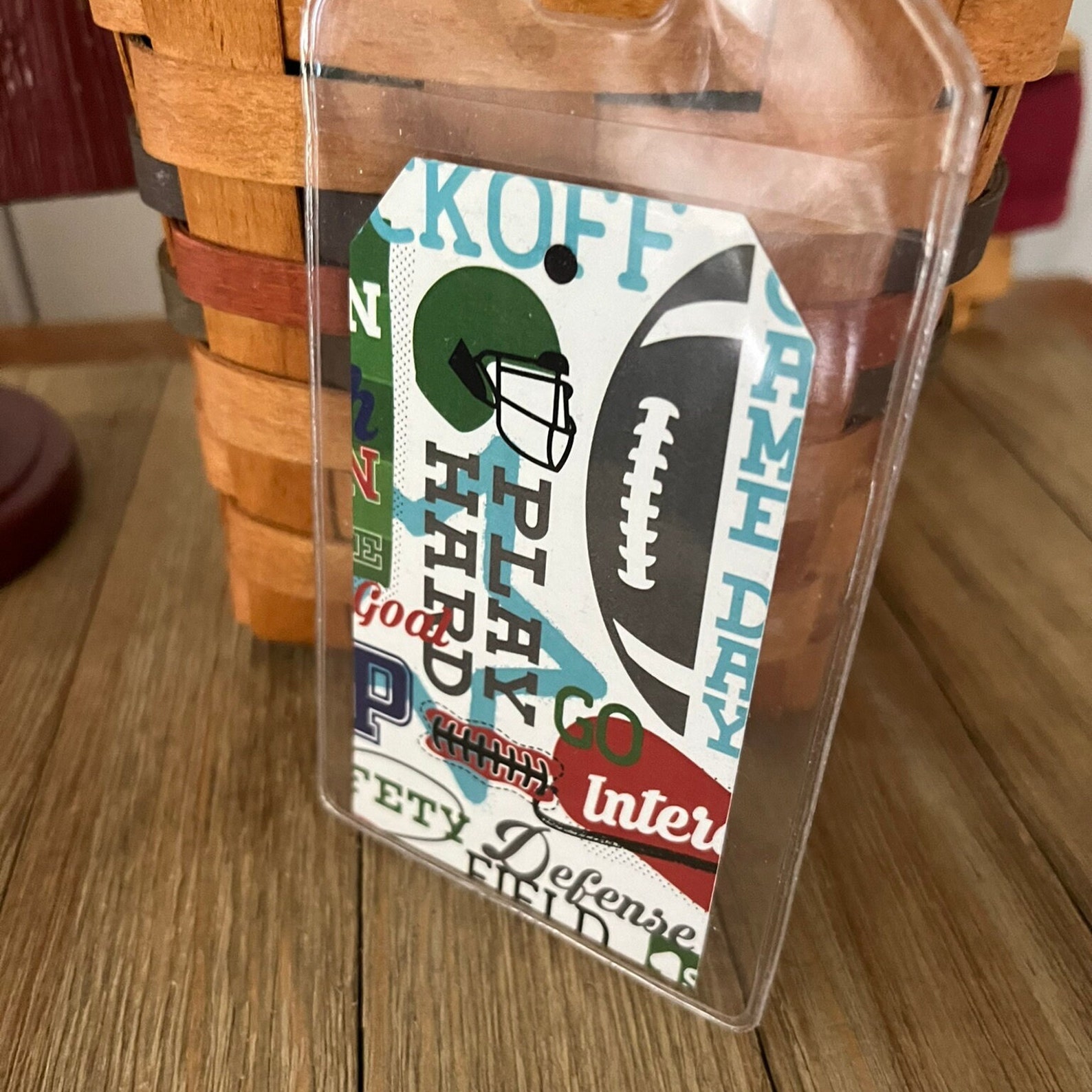 Clear Vinyl Tag Holder for Bags, Backpacks Clear Customized Tag, Key ...