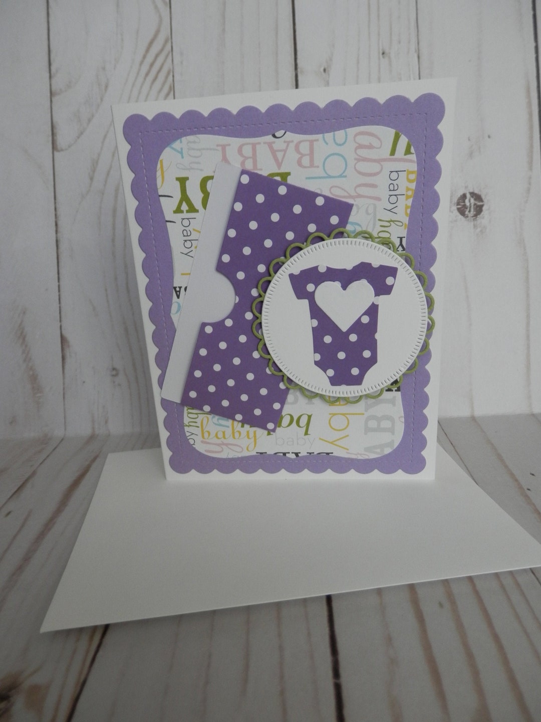 Handmade Baby Card-birth Greeting Card Handmade-baby Card Gift Card ...