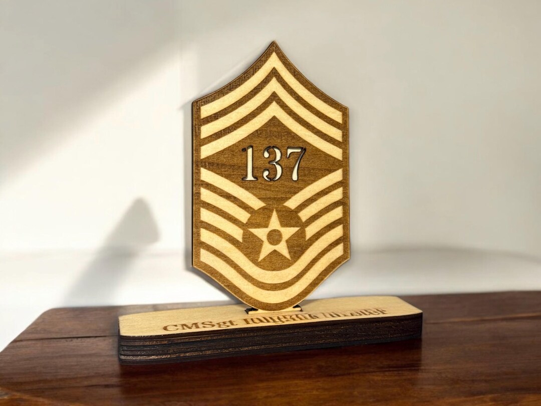 Personalized Air Force Promotion Plaque: Custom USAF Rank Gift - Etsy