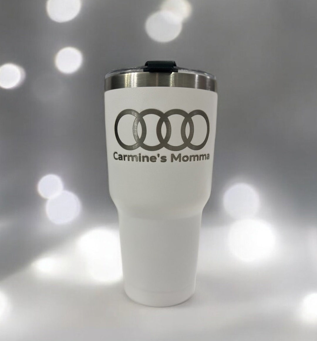 Audi Tumbler, Audi Gift, Audi Custom Tumbler, Personalized 30 OZ ...