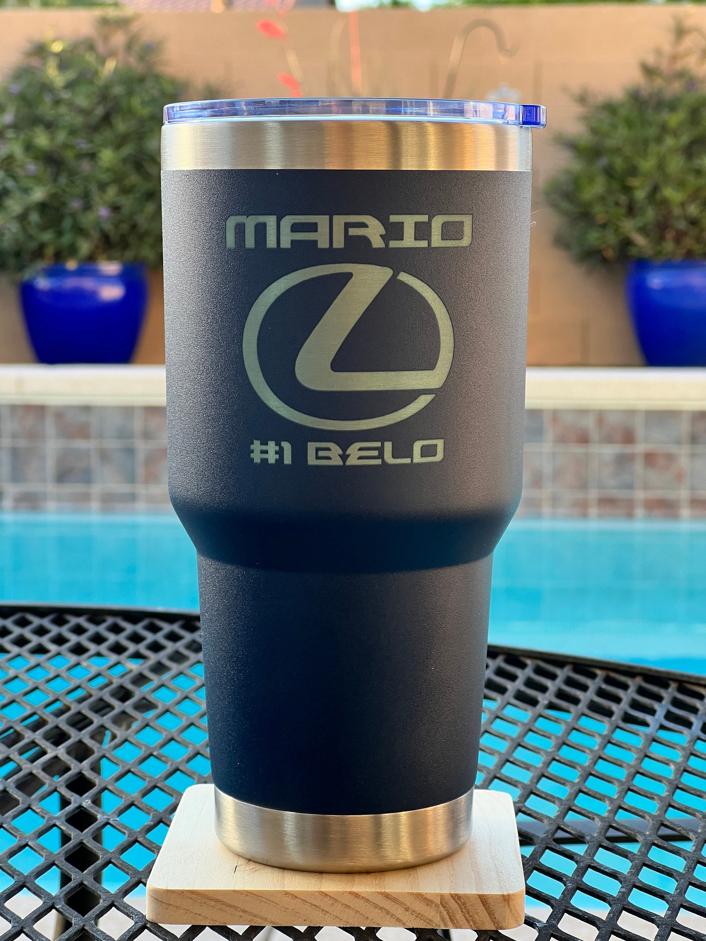Personalized Lexus Tumbler: Laser Engraved 30oz Insulated Travel Mug - Etsy