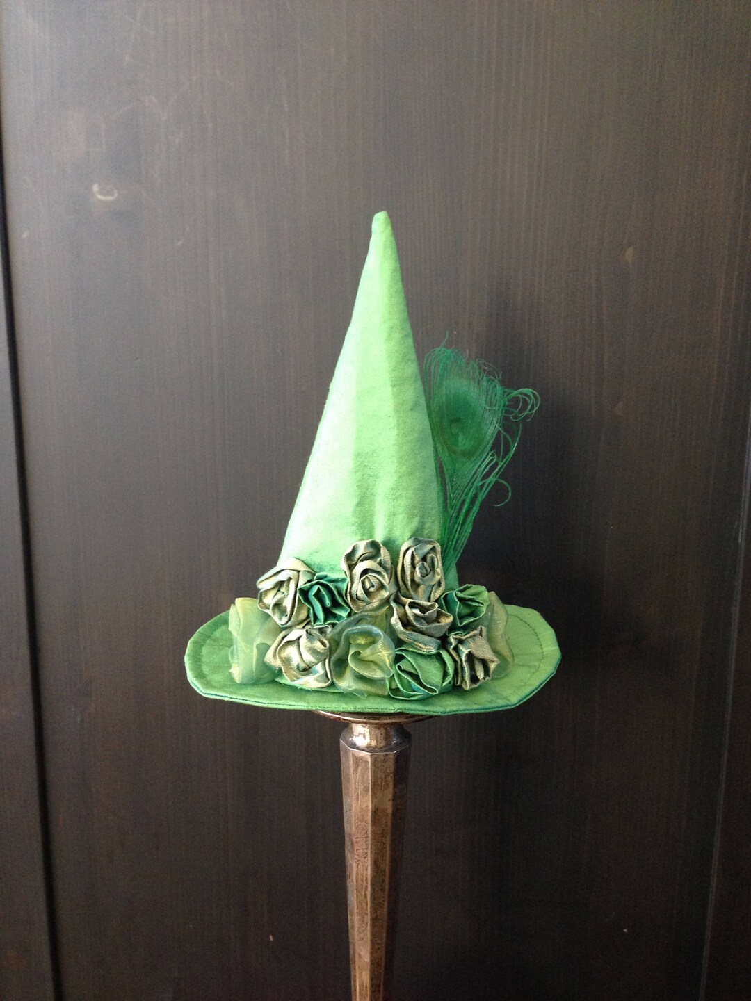 Witch Hat Fascinate Elegant Mini Witch Hat Green Halloween Etsy