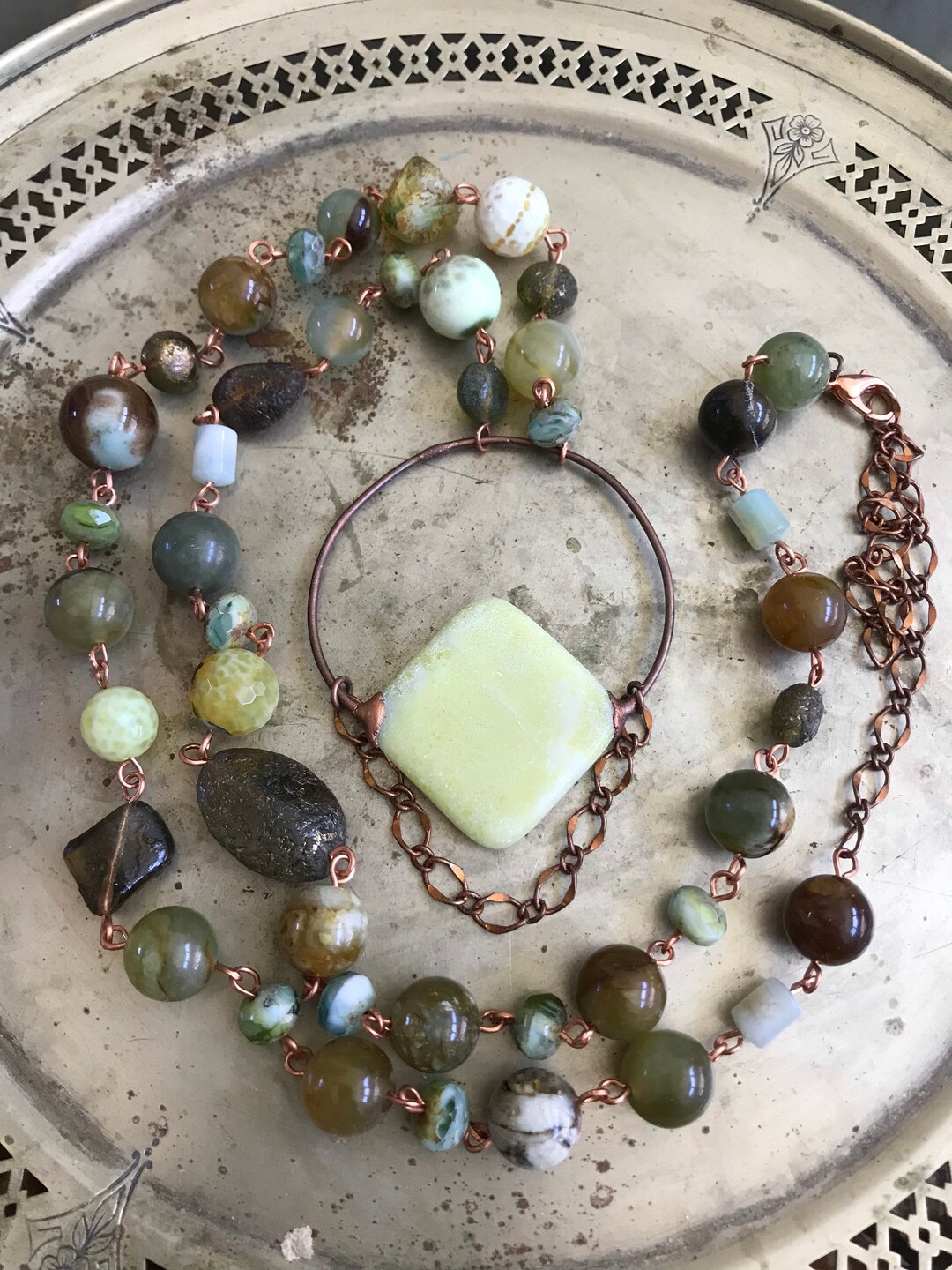 Earth Goddess Rosary Amulet - Etsy