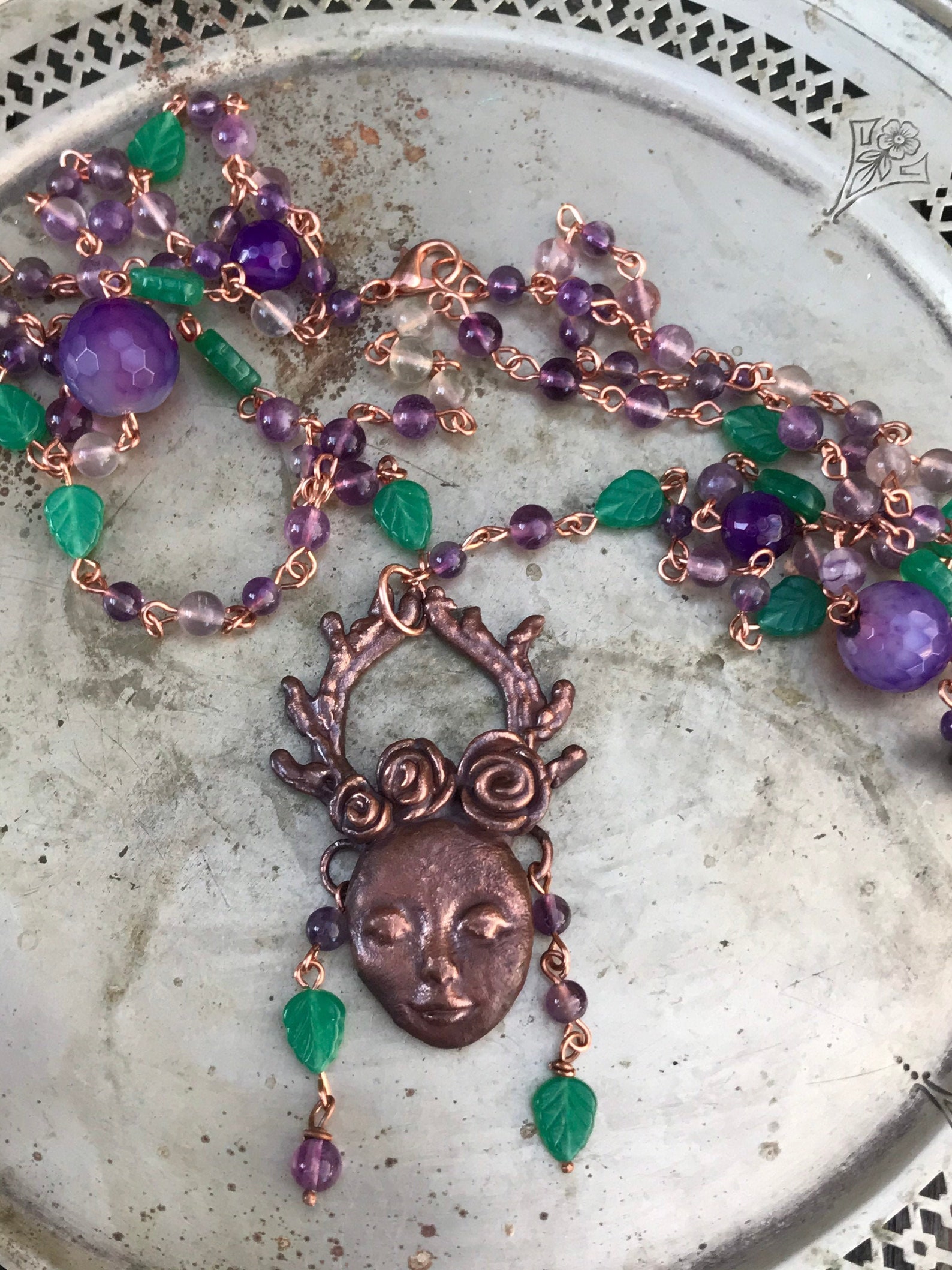 Our Lady of Roses Amulet - Etsy