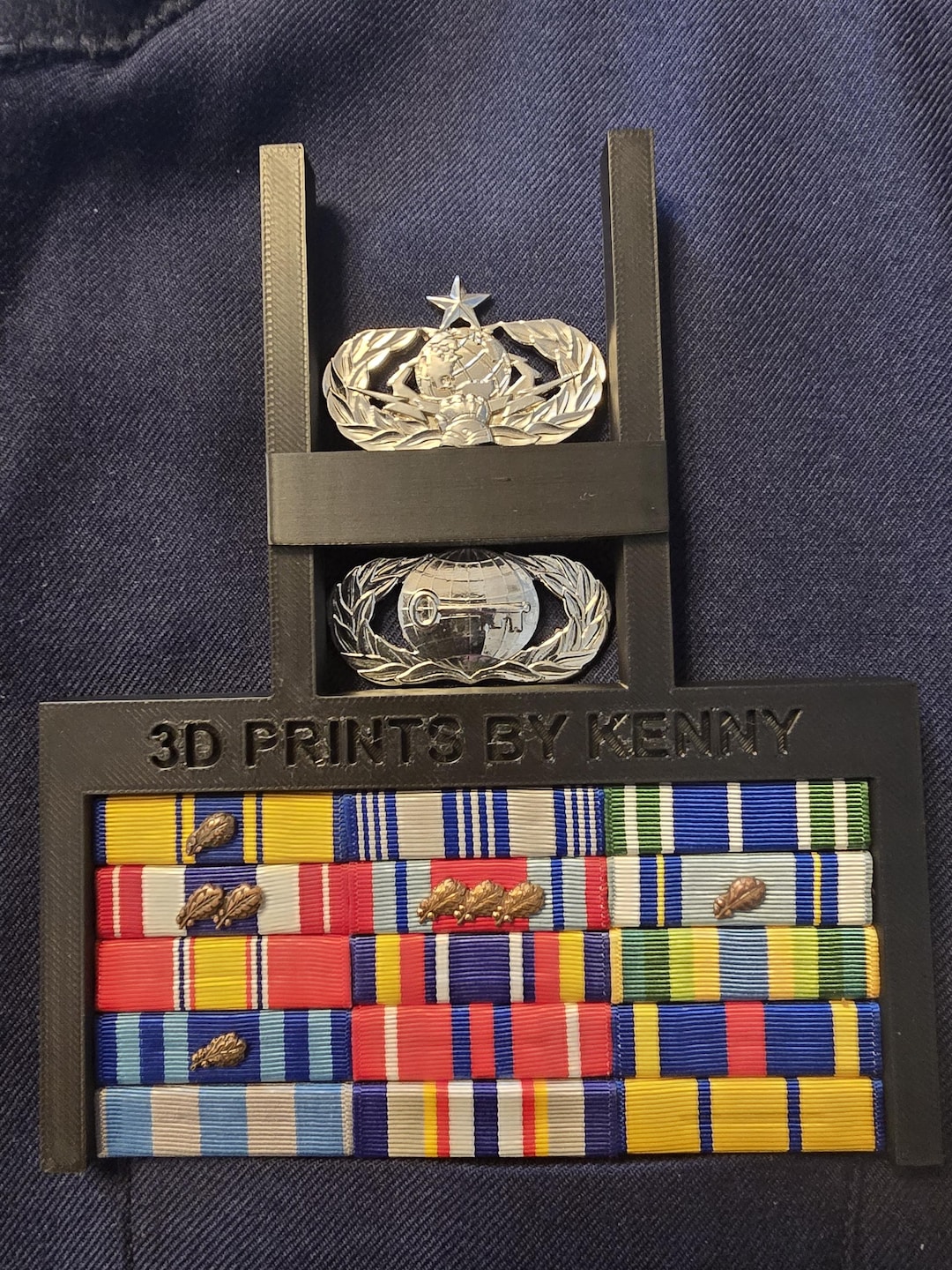 Air Force Occupational Badge Alignment Tool 3 Ribbon Width W/ 2 ...