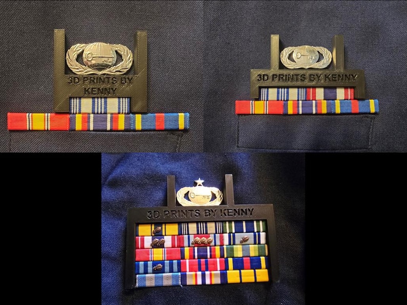 Air Force Occupational Badge Alignment Tool W/ 1 Occupational Badge (3 ...