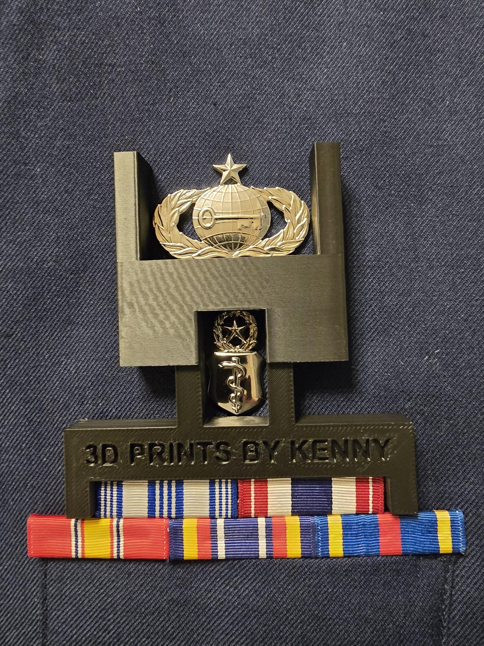 Air Force Occupational Badge Alignment Tool W/ 1 Medical Badge (bottom ...