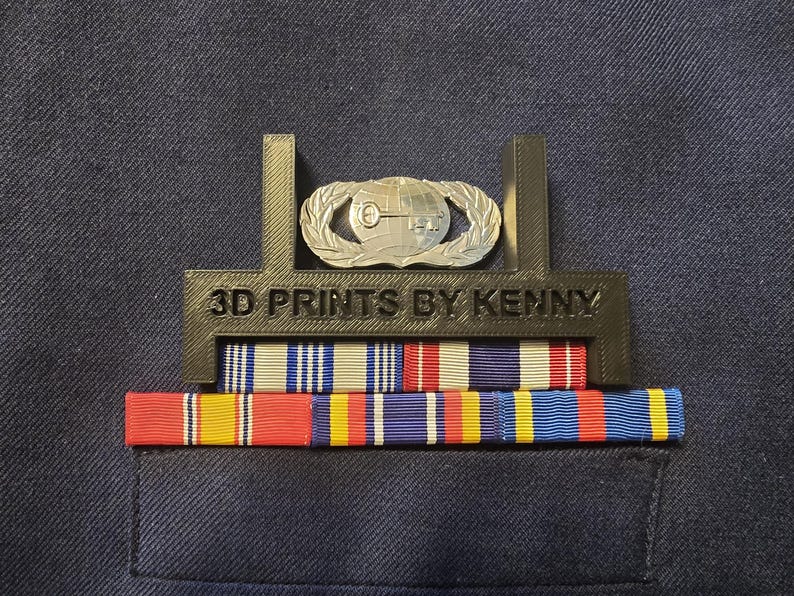 Air Force Occupational Badge Alignment Tool 2 Ribbon Width W/ 1 ...