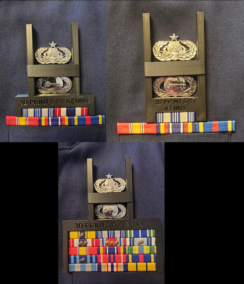 Air Force Occupational Badge Alignment Tool W/ 2 Occupational Badge (3 ...