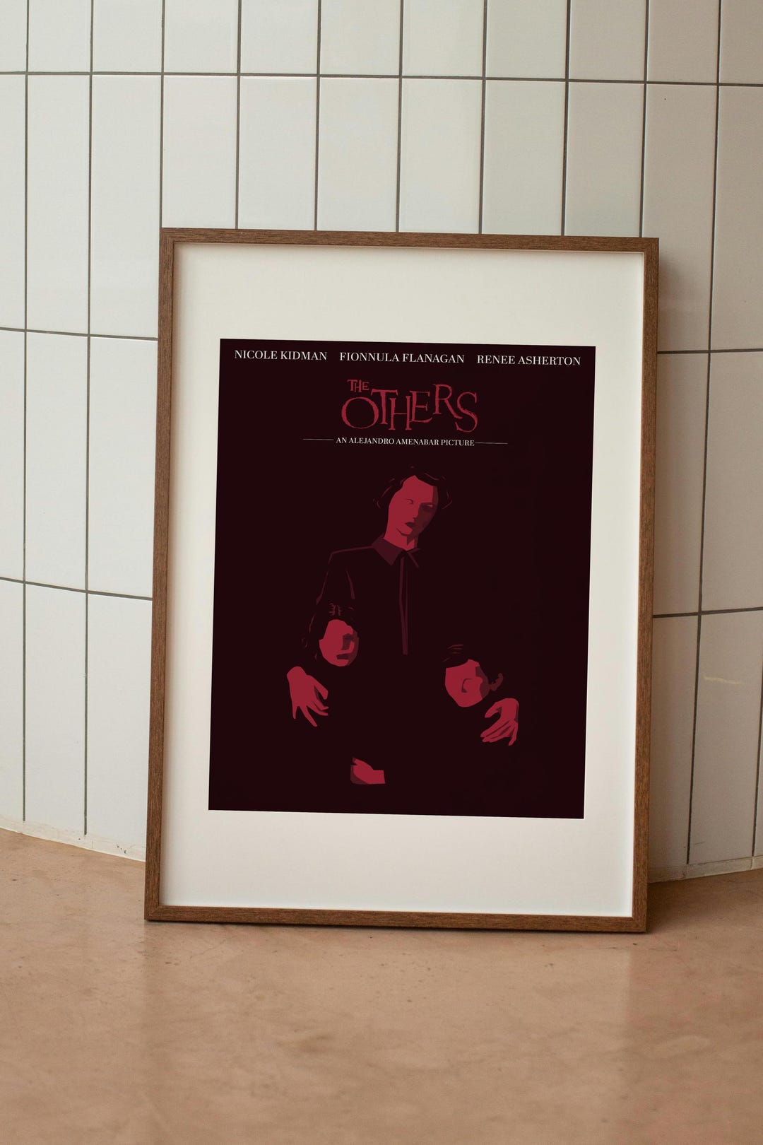 The Others Movie Poster: Minimalist Wall Art - Amenabar Film - Etsy