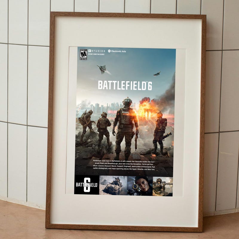 Battlefield 6 Poster - Etsy