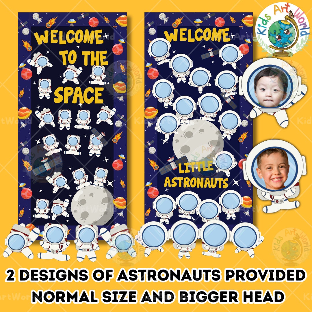 Astronaut Outer Space Theme Classroom Decoration | Door Decoration L ...