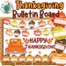 Thanksgiving Bulletin Board | Writing Interactive Board | Fall Autumn ...