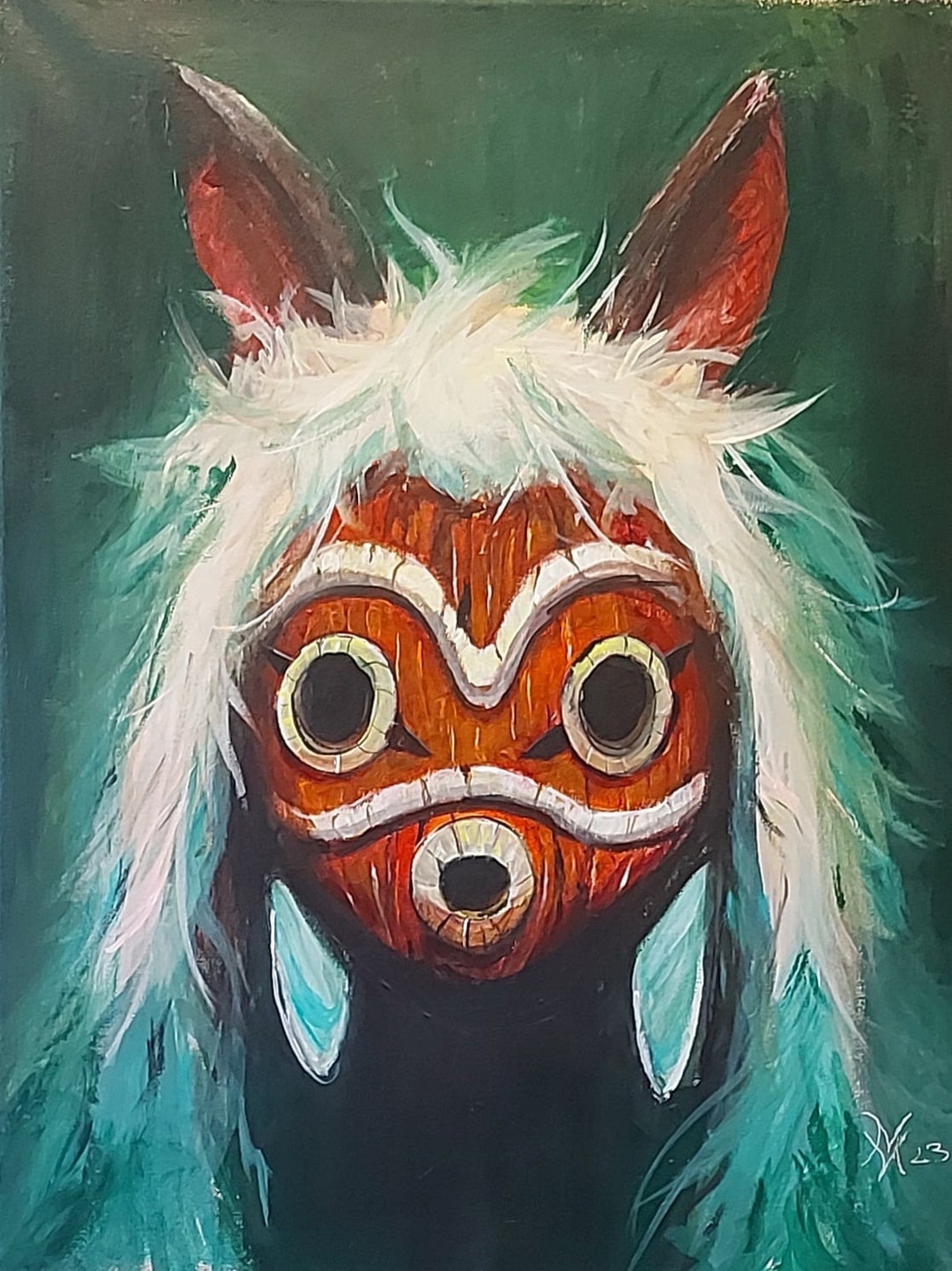 Princess Mononoke fan Art Digital Download - Etsy