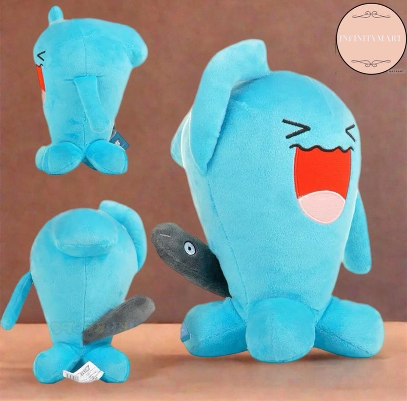 20cm Wobbuffet Pokemon Soft Toy Plush Anime Cartoon Character Children ...