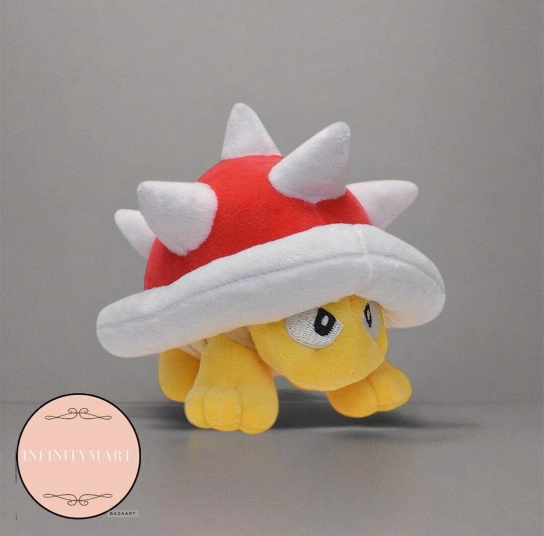 12.5cm Koopa Troopa Plush Spikey Cartoon Game Mario Bros Soft Toy ...