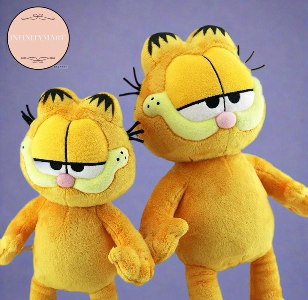 Buy 33cm Garfield Cat Plush Stuffed Doll Character Ginger Cat Tv Show ...