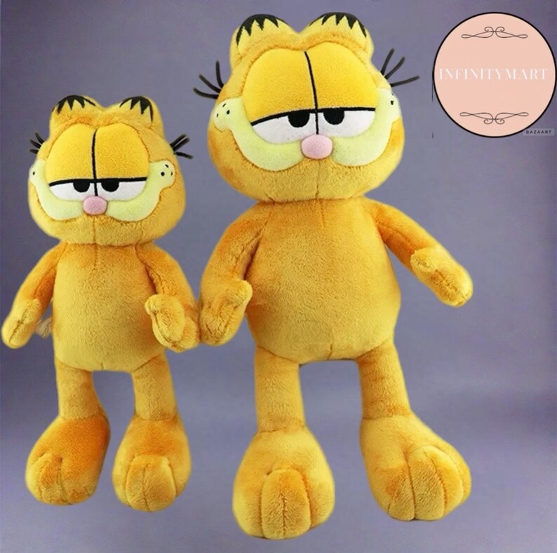 Buy 33cm Garfield Cat Plush Stuffed Doll Character Ginger Cat Tv Show ...