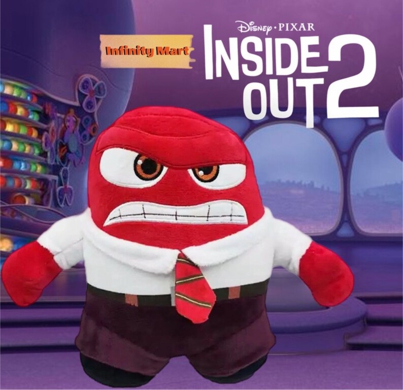6pcs Inside Out 2 Plush High Quality Stuffed Dolls 21-26cm Movie ...