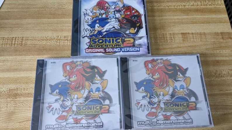 Multi-dimensional: Sonic Adventure 2 Original Sound Track - Etsy