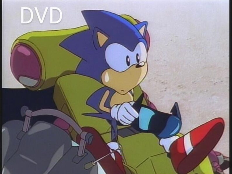 Sonic the Hedgehog the Movie 2004 Ova Blu Ray - Etsy