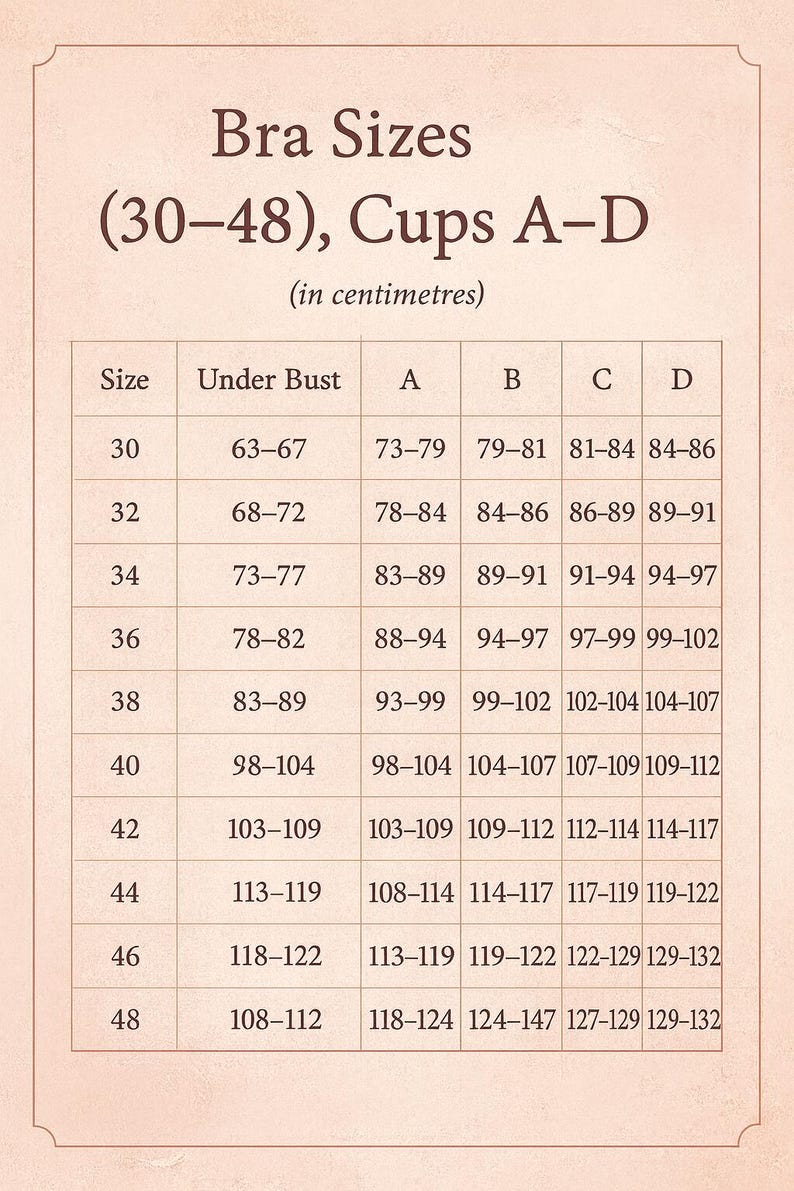 Pure and Aura Bra Sewing Patterns 48 A, B, C, D | Soft Bra PDF Pattern ...