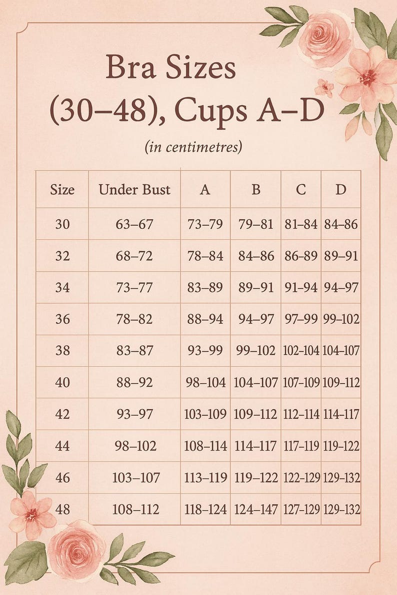 Bra Sewing Pattern 38 (A, B, C, D)• Two-in-one: Seamless Cup + Linea ...