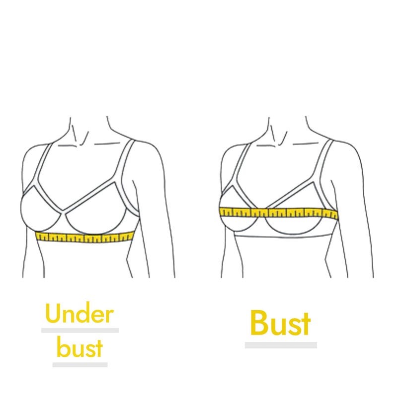 Bra Sewing Pattern 30 (A, B, C, D)• Two-in-one: Seamless Cup + Linea ...