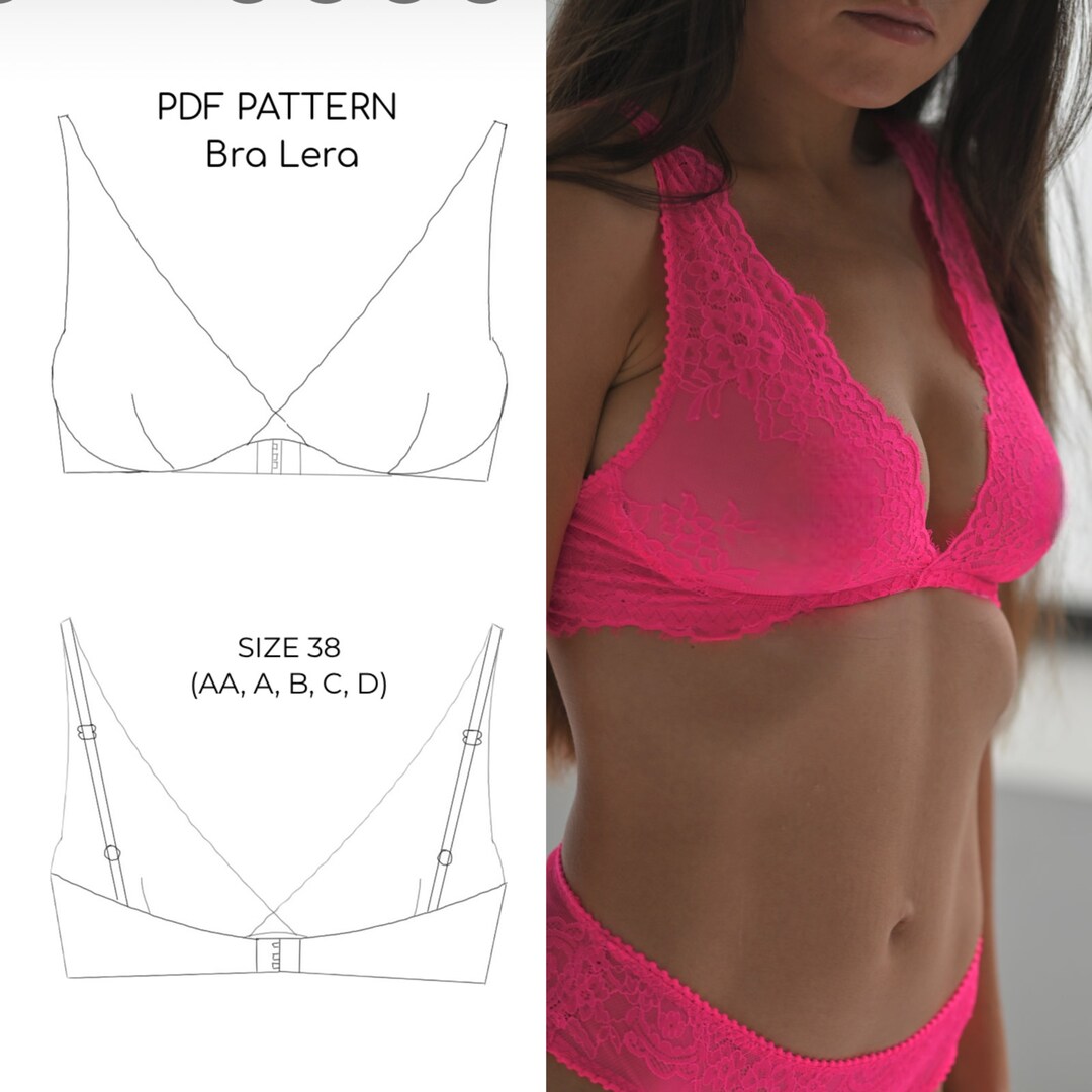 Bra Lera 38 PDF Pattern - Etsy