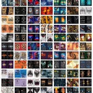 182pcs Fantasy Miniature Book Covers | Perfect for TBR Book Jar or ...