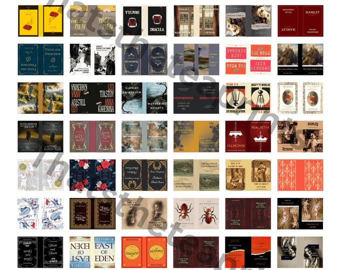 Mini Books for a TBR Jar or Mini Library HANDMADE CUSTOM - Etsy