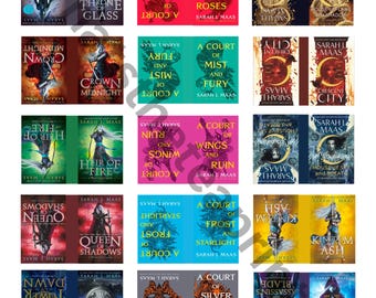 182pcs Fantasy Miniature Book Covers | Perfect for TBR Book Jar or ...