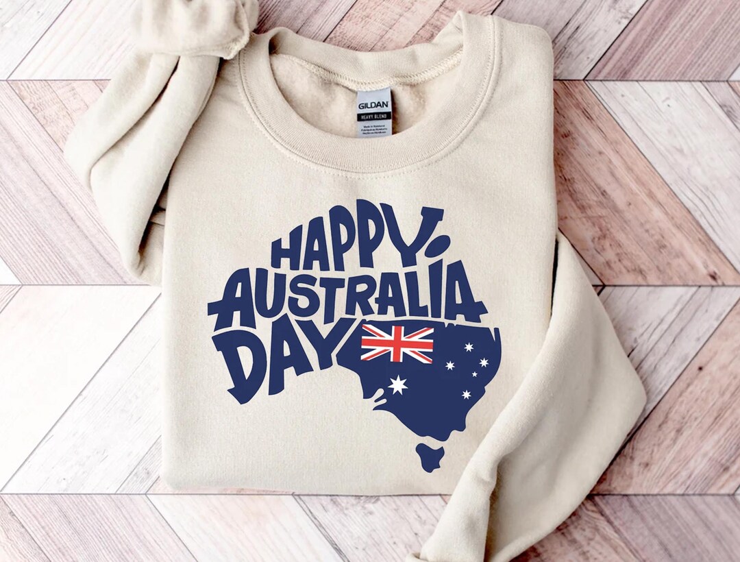 Happy Australia Day Sweatshirt, Australia Sweatshirt, Australia Gift ...