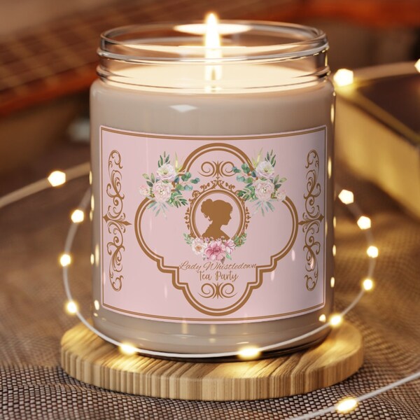 Bridgerton Scented Soy Candle, Bridgerton Candle, Bridgerton Gift ...