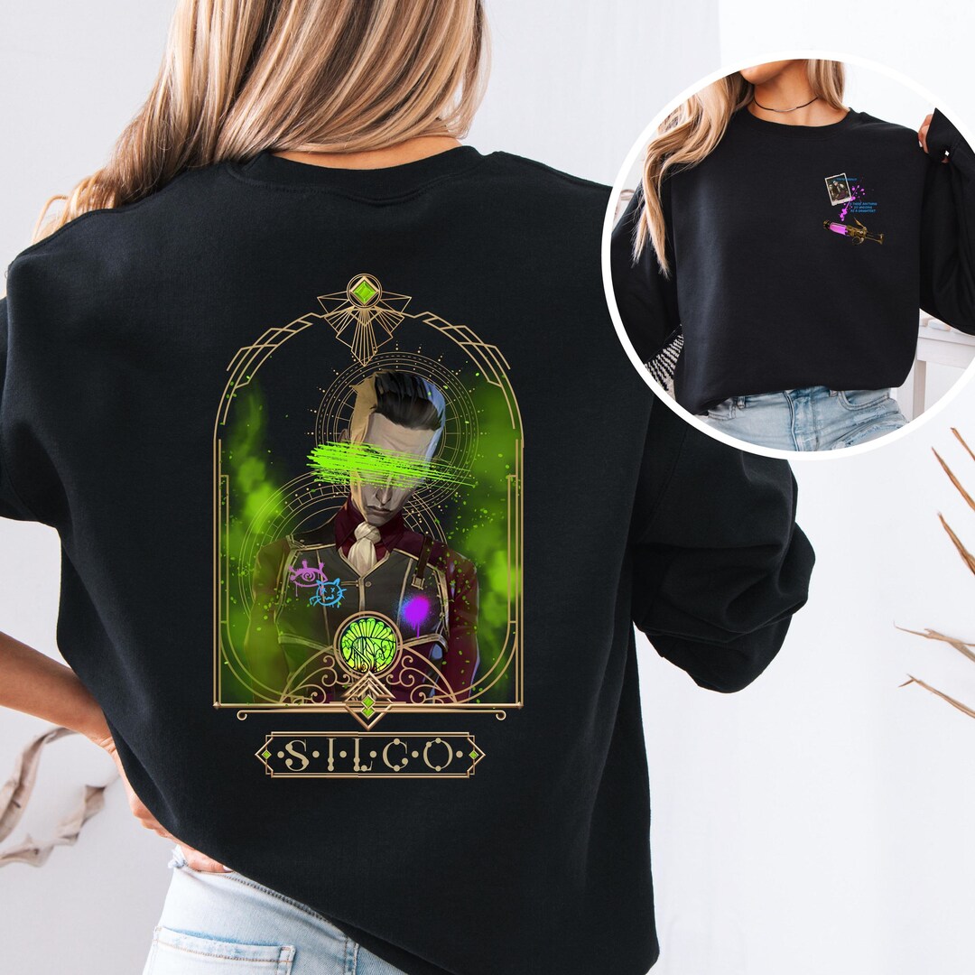 Silco Arcane Inspired Sweatshirt, Gaming Sweater, Video Game Sweatshirt ...
