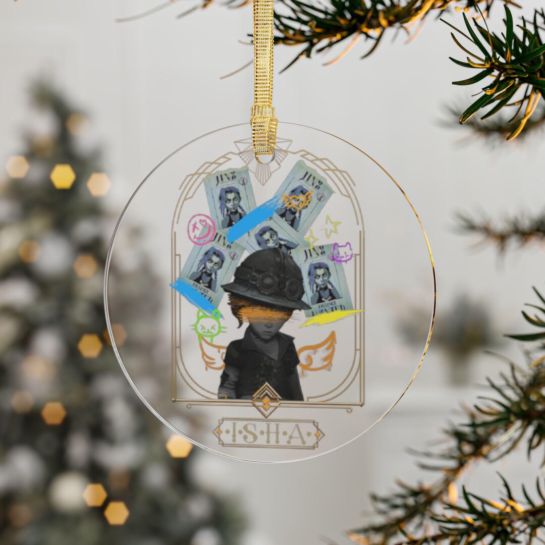 Isha Arcane Inspired Acrylic Ornaments, Jinx Powder Vi Viktor Arcane ...
