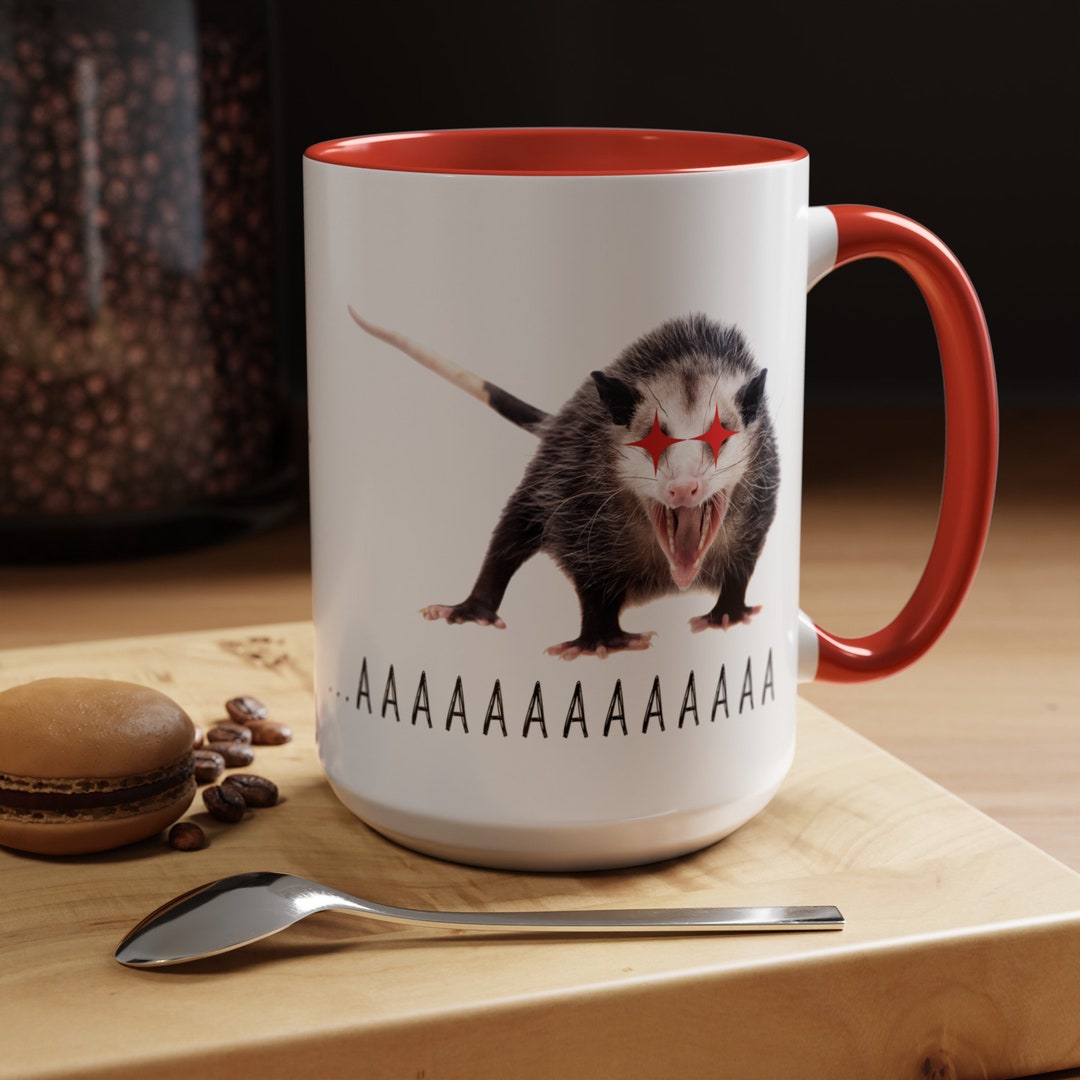 Possum Mug, Opossum Mug, Possum Mug, Possum Gift, Sarcastic Possum Mug ...