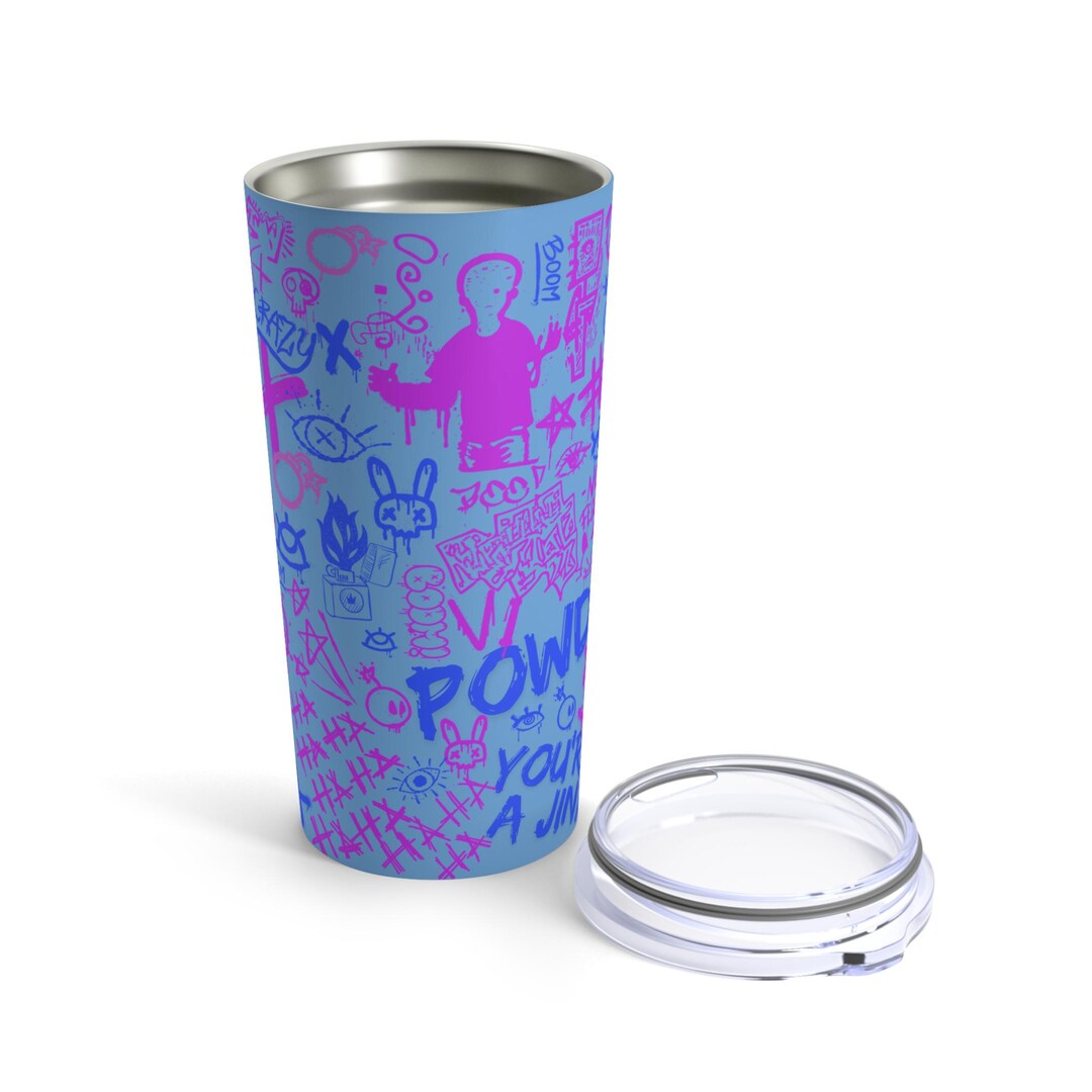Jinx Vs Powder Mug, Jinx Arcane Inspired Tumbler,gaming Tumbler, Video ...