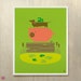 Frog Dog Hog Log Bog Limited Edition Print - Etsy