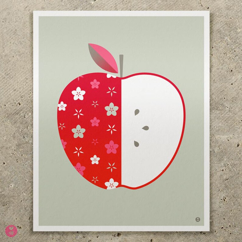 Apple Limited Edition Print - Etsy
