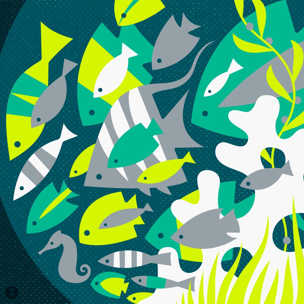 Fish Food Limited Edition Print - Etsy