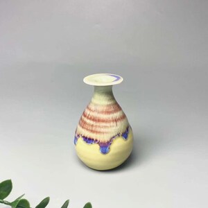Cute Mini Ceramic Vase Table Decor Gift for Her, Handmade Mommy Pot ...