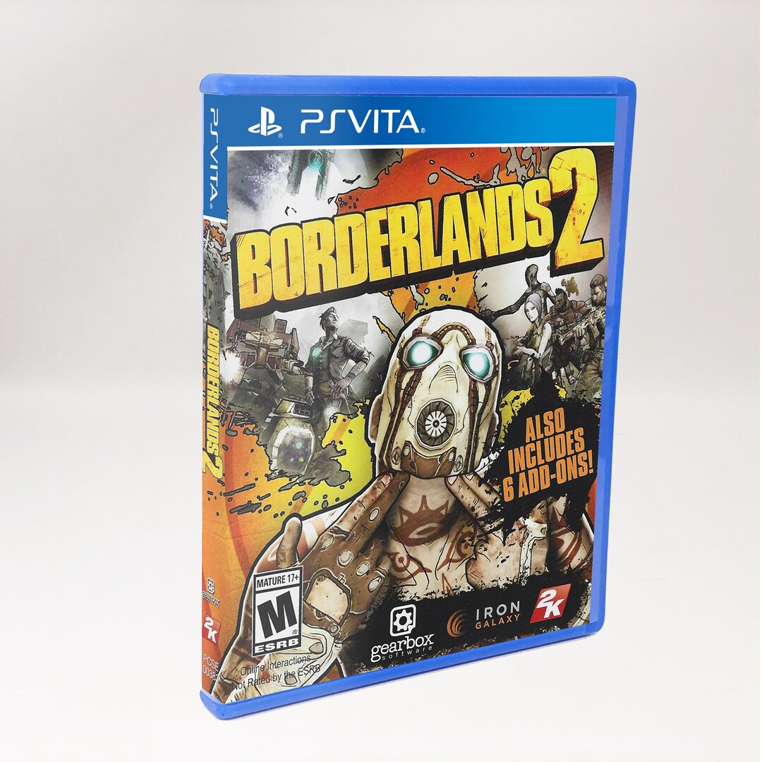 Borderlands 2 (sony PS Vita) Replacement CASE ONLY (no Game) - Etsy